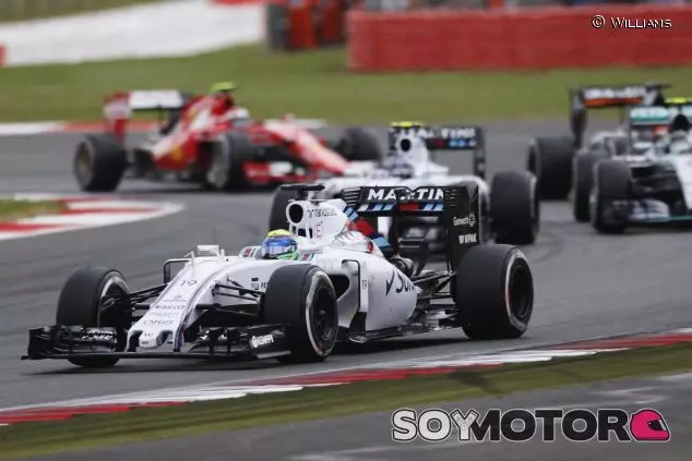 Williams la te kòmanse kòm yon piki nan Silverstone, men Lè sa a, dilye - LaF1