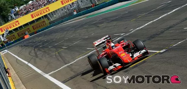 塞巴斯蒂安·維特爾 (Sebastian Vettel) 在 Hungaroring - LaF1 奪冠