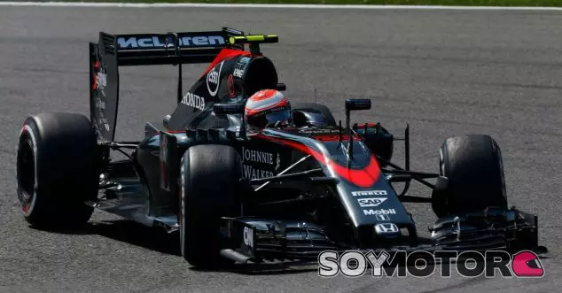 Jenson Button yng Ngwlad Belg - Laf1