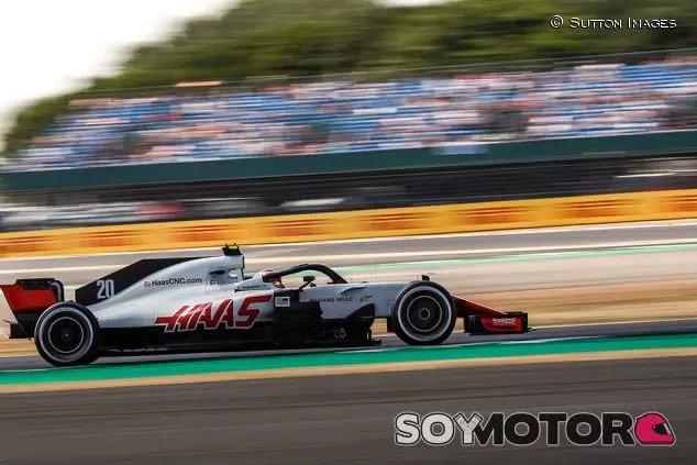 Kevin Magnussen a Silverstone-ban