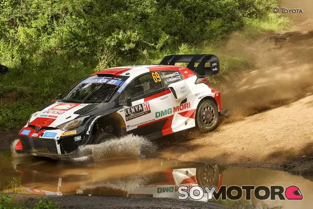 Safari Rally 2022: E fa Toyotas i le ta'imua ma Rovanperä pule