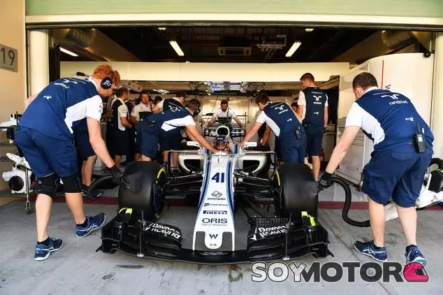 Sergey Sirotkin a Yas Marina