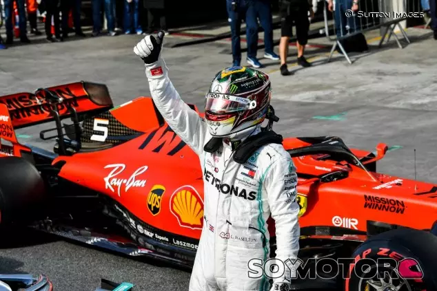 Lewis Hamilton na VN Brazila F1 2019