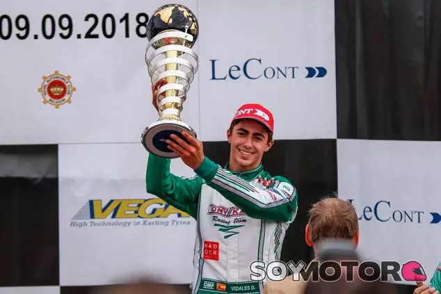 David Vidales dina podium di Genk - SoyMotor