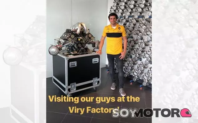 Carlos Sainz in Viry - SoyMotor