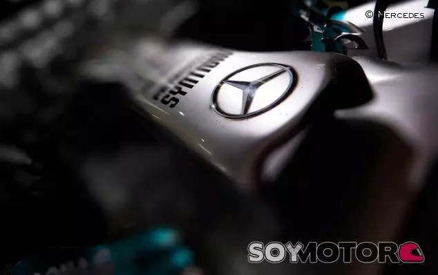 Detail Mercedes W05 - LaF1