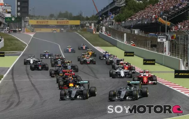 Старт на GP на Барселона 2016 - SoyMotor