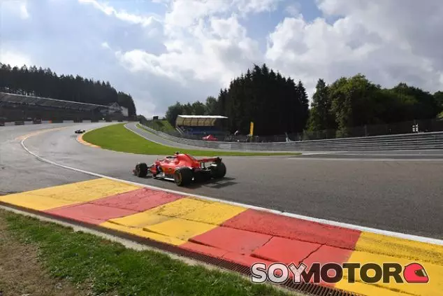 Sebastian Vettel em Spa