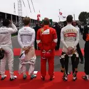 Moment van het volkslied in Canada 2015 - LaF1