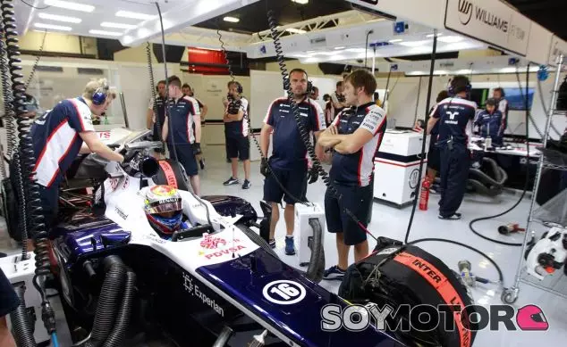 Williams F1 Agasanduku k'amakipe - LaF1