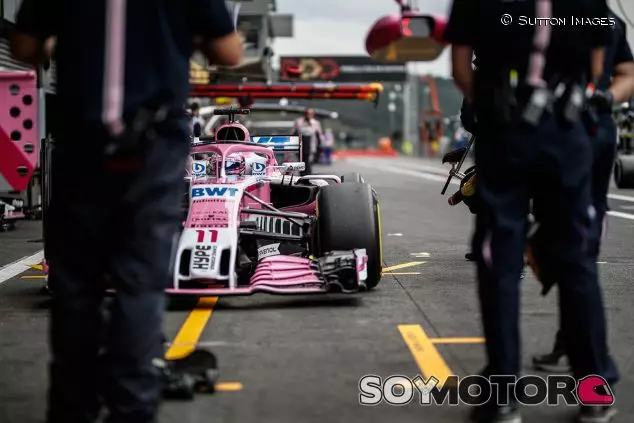 Sergio Pérez in Spa-Francorchamps - SoyMotor