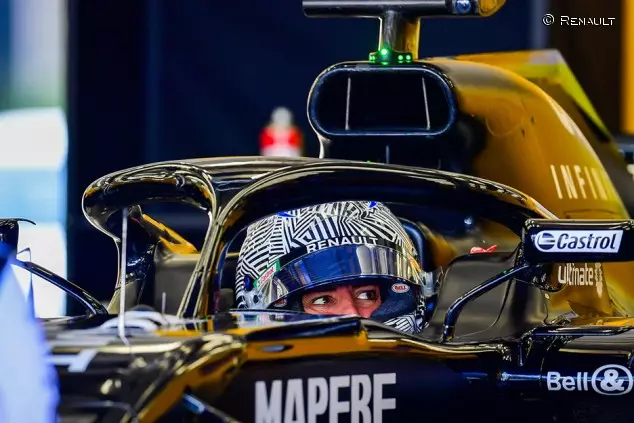 Alonso Bahreýnde Renault RS18 bilen 93 aýlawy tamamlaýar