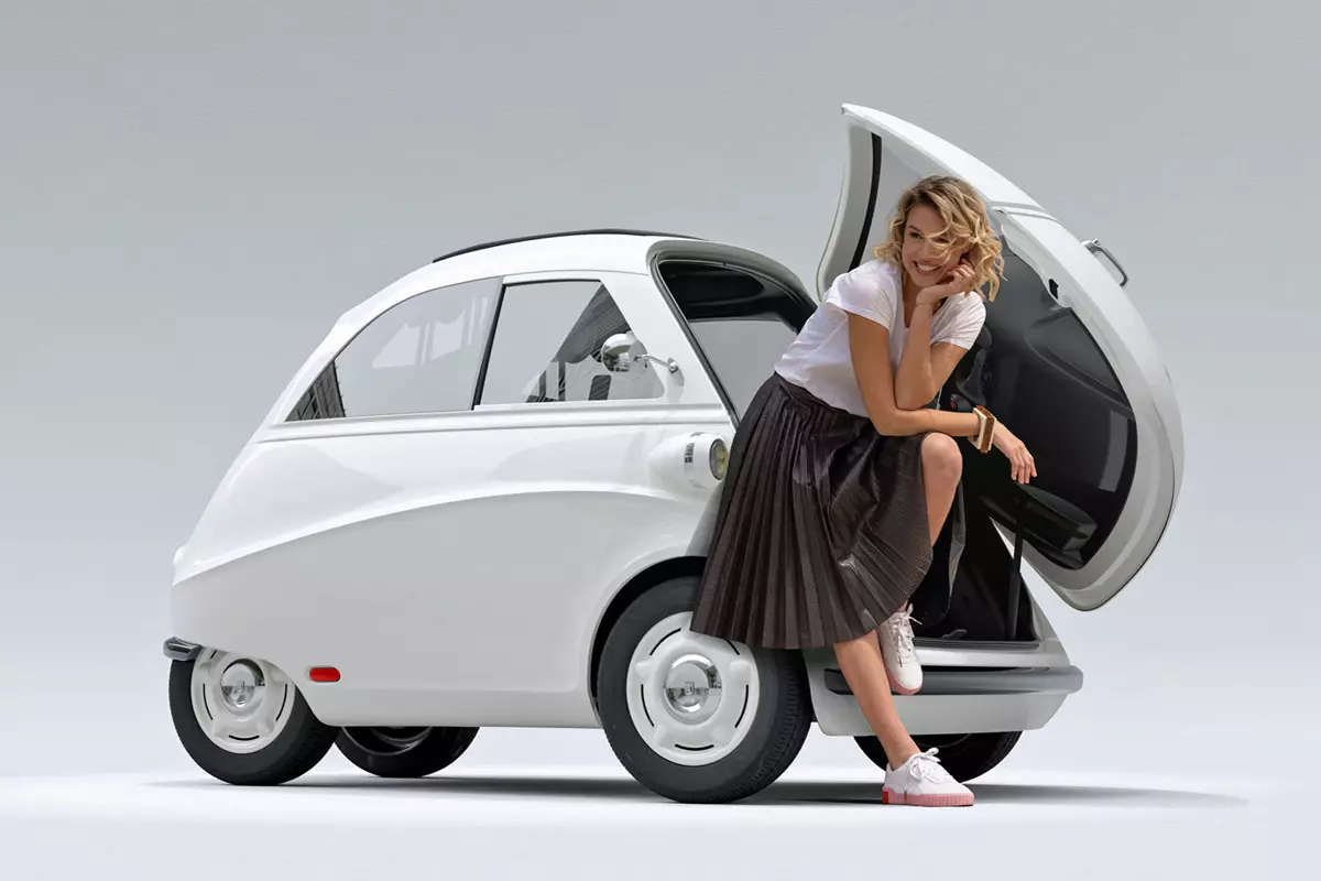 Evetta 2022: bagong urban electric na inspirasyon ng BMW Isetta