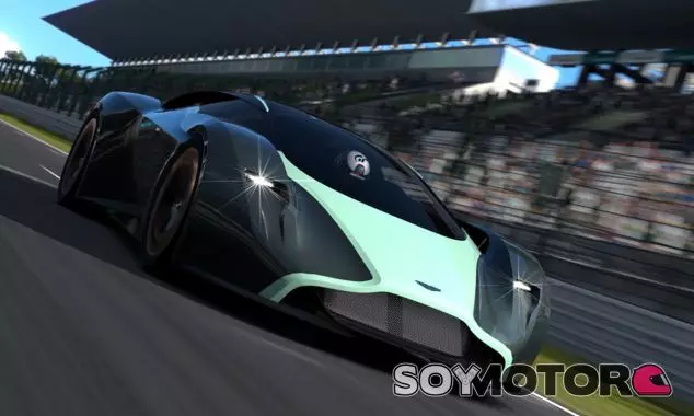 ในภาพคือแนวคิด Aston Martin DP-100 Vision Gran Turismo - SoyMotor