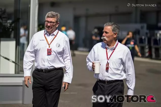 Ross Brawn ir Chase Carey, matomi Liberty Media – SoyMotor veidai