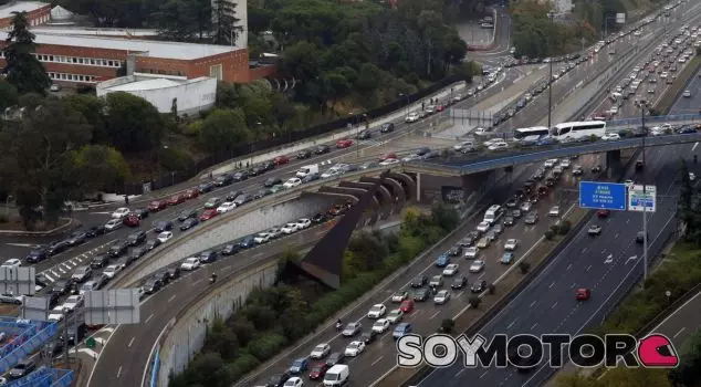 Madrid becomes a mousetrap when it rains - SoyMotor