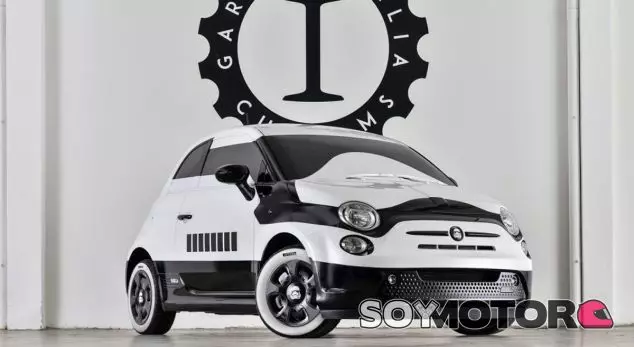 Ang Fiat 500e na ito ay nagpapaalala sa mga imperyal na sundalo ng Star Wars - SoyMotor