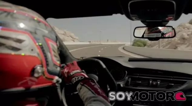 Audi RS7 - SoyMotor இன் கட்டுப்பாடுகளில் Edoardo Mortara