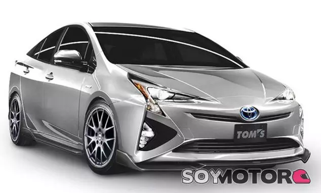 Ieu mangrupikeun aspék anyar sareng radikal tina Toyota Prius saatos karya Tom's Racing - SoyMotor