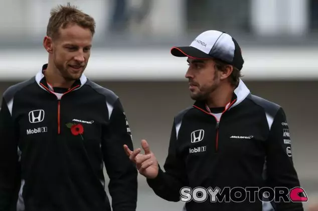 Button, an den Alonso: