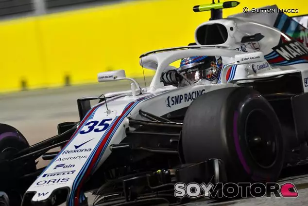 SERGEY Sirotkin ku Marina Bay