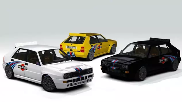 Lancia Delta Evo Martini Racing: Miki Biasion کی بدولت زندگی میں واپسی