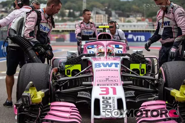 Esteban Ocon នៅ Sochi