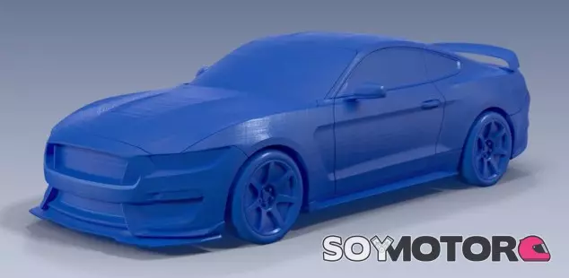 De Ford Shelby GT 350 yn miniatuer - SoyMotor