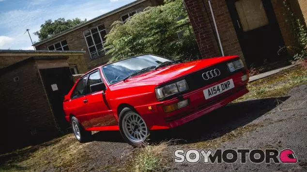 1984 Audi Quattro เป็นเจ้าของโดย Nigel Mansell