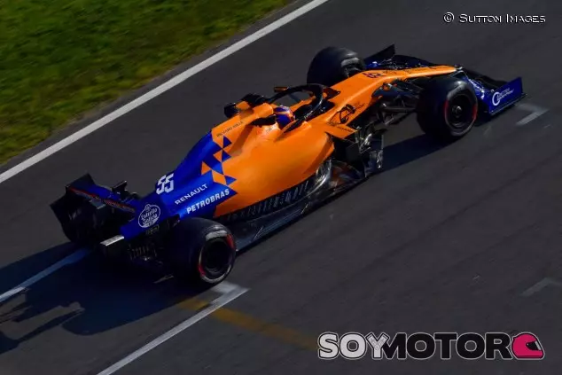 Carlos Sainz hauv 2019 preseason