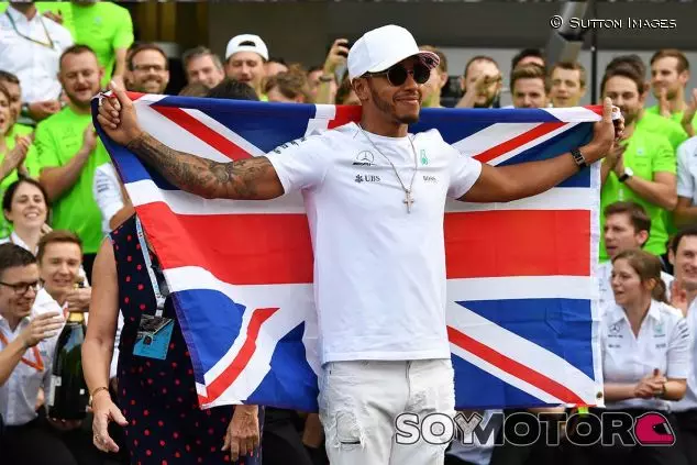 Lewis Hamilton a Mexico