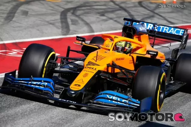 Lando Norris hauv Barcelona