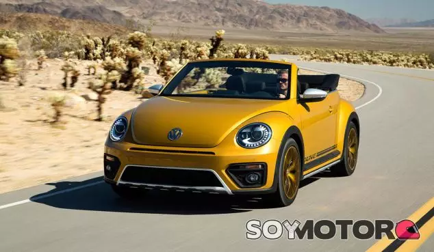 O le Volkswagen Beetle Dune o lo'o tu'ufa'atasia ni mea fa'alelei eseese e lua - SoyMotor