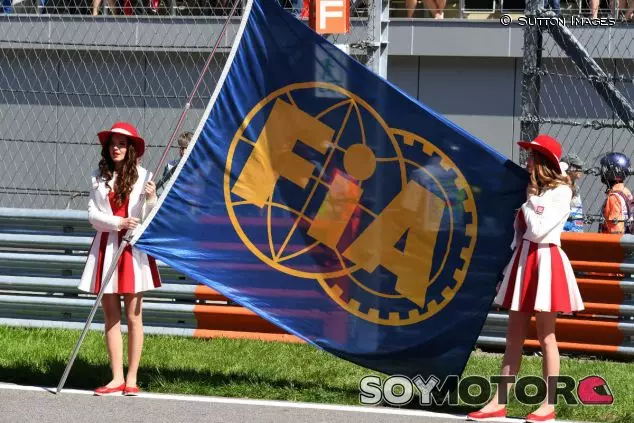 Cờ FIA trong giải Russian GP 2017 vừa qua