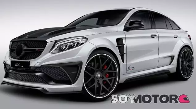 Lumma Design prezentas sian vizion de la Mercedes GLE Coupé