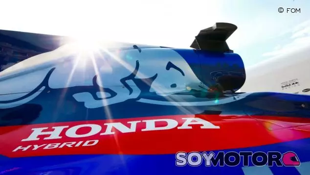 Honda-logoet på STR13 – SoyMotor.com