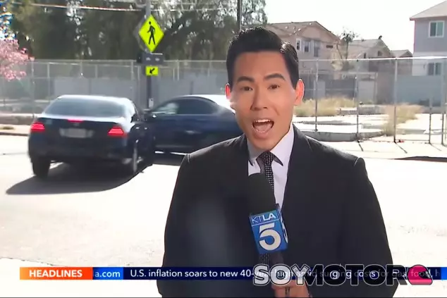 VIDEO: a reporter records the accident and escape of a vehicle live - SsoyMotor.com