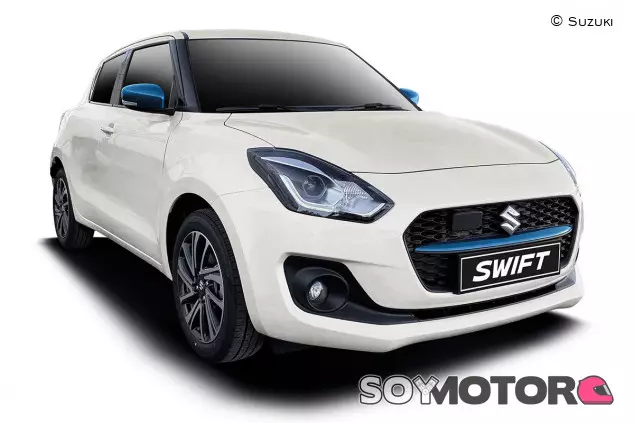 Suzuki Swift: Nýtt Blue & White Limited Special Edition