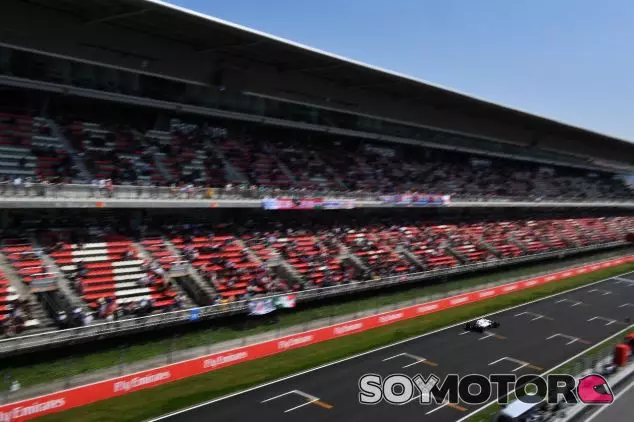 Главная прямая трассы Circuit de Barcelona-Catalunya – SoyMotor.com