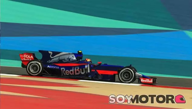 Toro Rosso på F1 Bahrain GP 2017: fredag