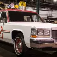 Movie cars: Ghostbusters and Back to the Future