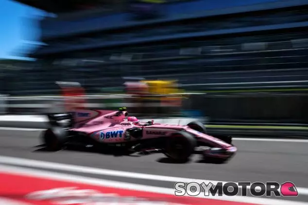 Force India 參加 2017 年俄羅斯 GP F1：週六 - SoyMotor