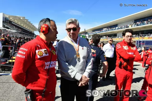 Ross Brawn no GP dos Estados Unidos de 2019