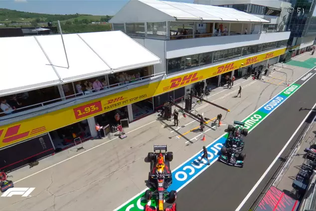 Verstappen ati Hamilton pade lẹẹkansi ni Hungarian Pit-Lane