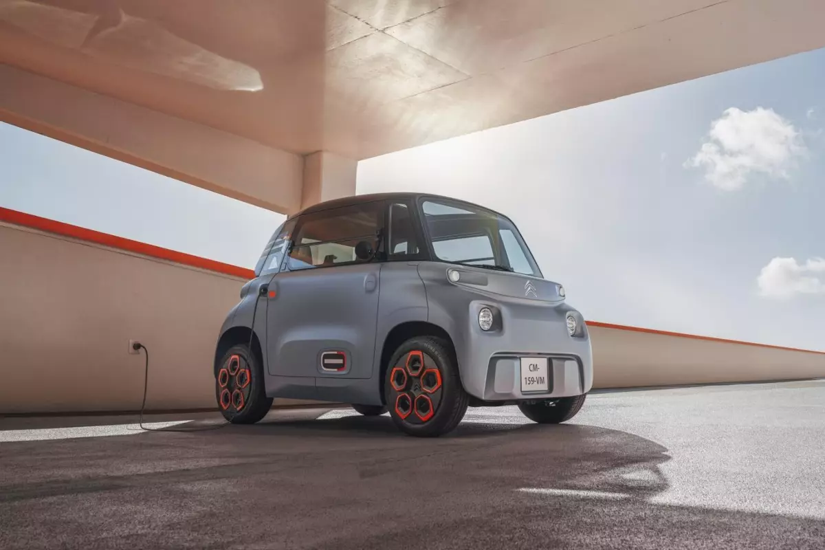 Citroën Ami 2021: kiçik elektrik, indi də çatdırılma vasitəsi kimi