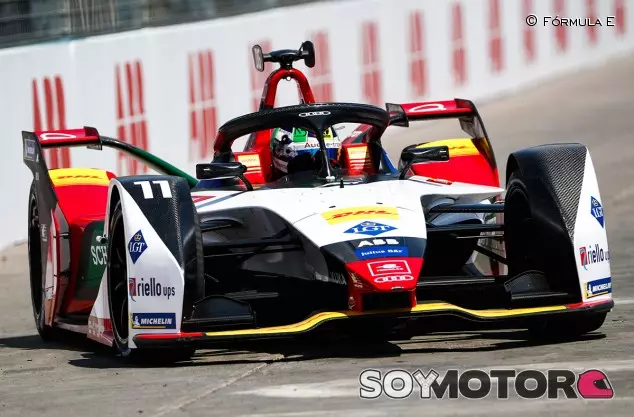 Tógann Di Grassi agus Audi Superpole ag ePrix 2019 Santiago