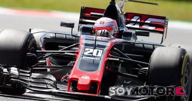 Haas nan GP Panyòl F1 2017 la: Vandredi