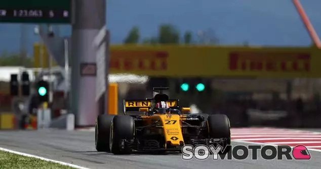 Renault на Гран-при Испании F1 2017: суббота