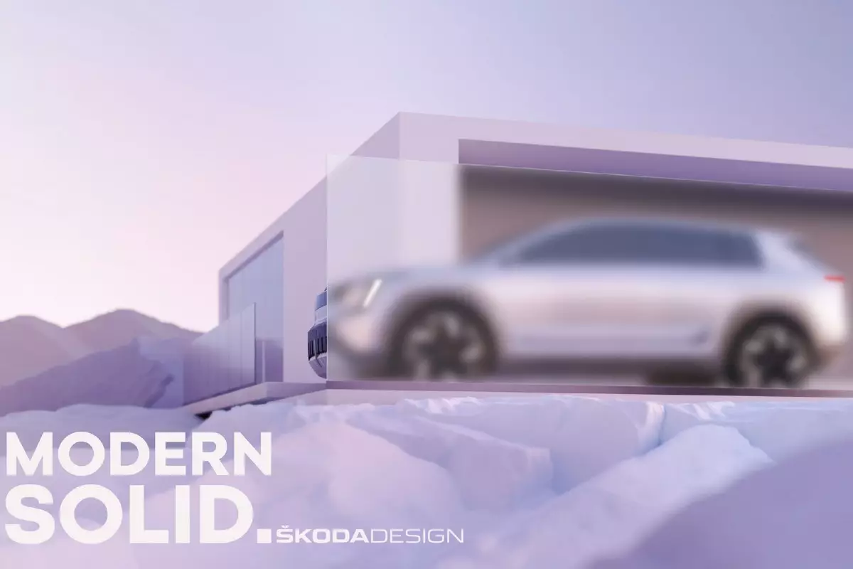 Modern Solid: bahasa desain baru masa depan listrik Skoda