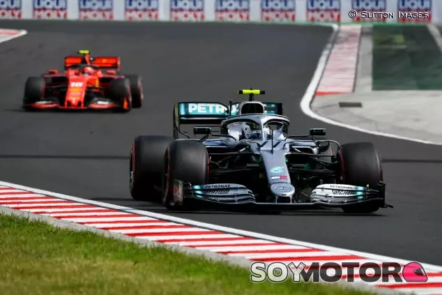 Valtteri Bottas és Charles Leclerc a Magyar GP F1 2019-ben - SoyMotor